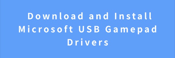 Download and Install Microsoft USB Gamepad Drivers | Driver Talent